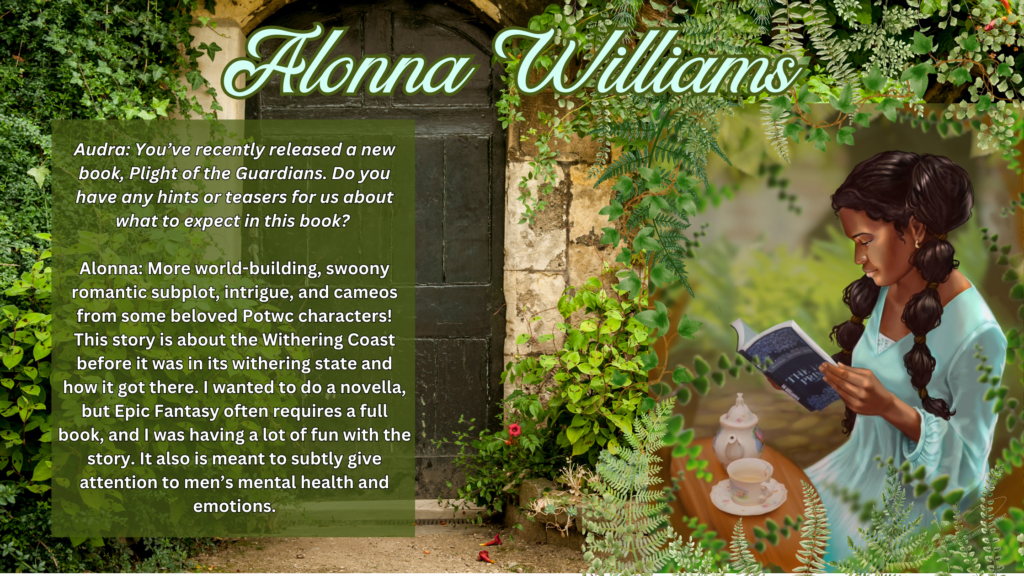 Author Spotlight: Alonna Williams - Legends of Andolin